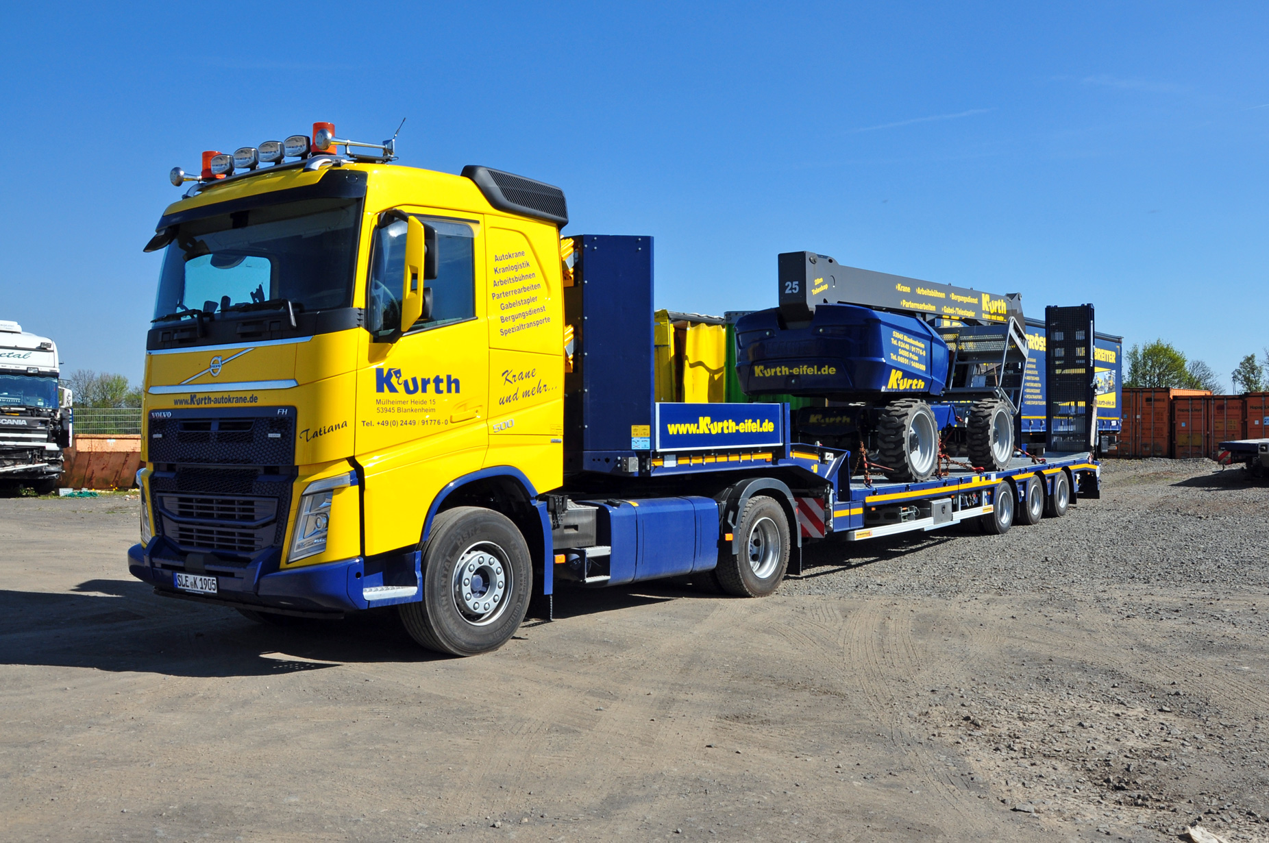 Abschleppen & Bergen - Kurth Autokrane – Krane und mehr